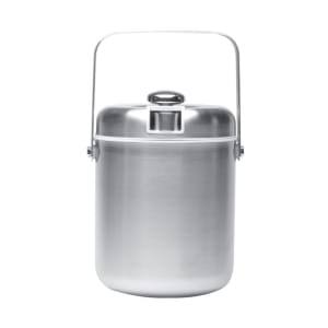 Service Ideas IB3BL 3 liter Ice Bucket w/ Double-Wall Insulation, Black