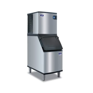 Hoshizaki KM-350MAJ/B-300PF 489 lb Crescent Cube Ice Maker w/ Bin - 300 ...