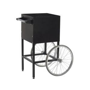 Gold Medal 2015ST Popcorn Cart w/ 2 Spoke Wheels, Stainless, 38" x 27"