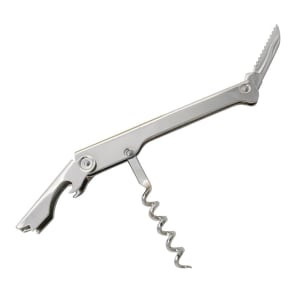 Tablecraft 1226 Waiter's Corkscrew w/ Foil Cutter & Bottle Cap Opener ...