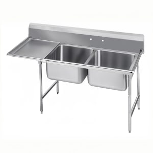 2-Compartment Sink | Double Sink | KaTom Restaurant Supply
