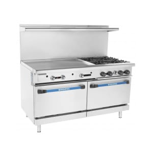 Turbo Air TAR-6 36" 6 Burner Gas Range w/ Standard Oven, Natural Gas