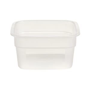 Cambro 2SFSCW135 2 qt Square Food Storage Container - CamSquare®, Clear
