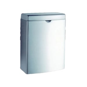Bobrick B43644 12 4/5 Gallon Recessed Bathroom Trash Can