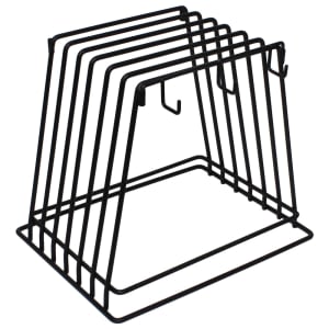 Tablecraft CBR6 Stainless Steel Cutting Board Storage Rack - (6) Slots