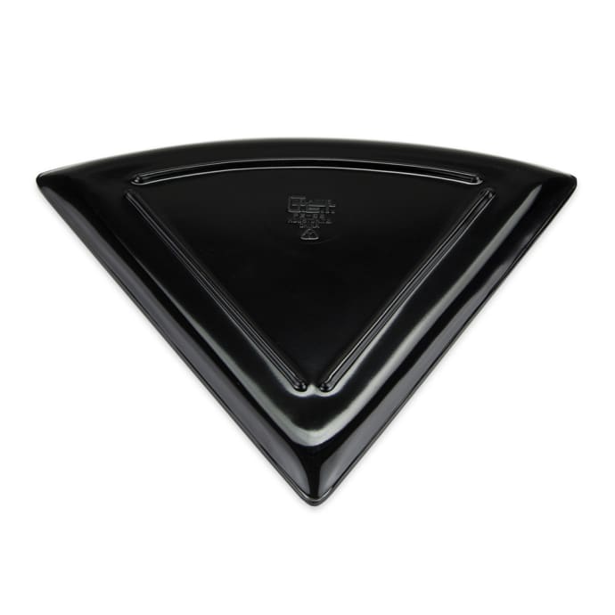 triangle pizza plates