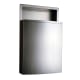 Bobrick B43644 12 4/5 Gallon Recessed Bathroom Trash Can