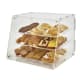 Winco ADC-3 Counter Top Display Case w/ (3) 12 x 18" Trays, 21 x 18 x ...