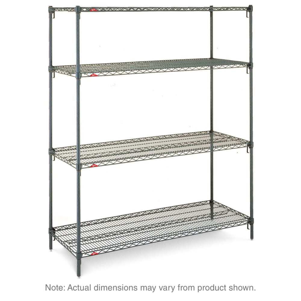Metro A476K3 Super Adjustable Super Erecta® Epoxy Coated Wire Shelf Kit ...
