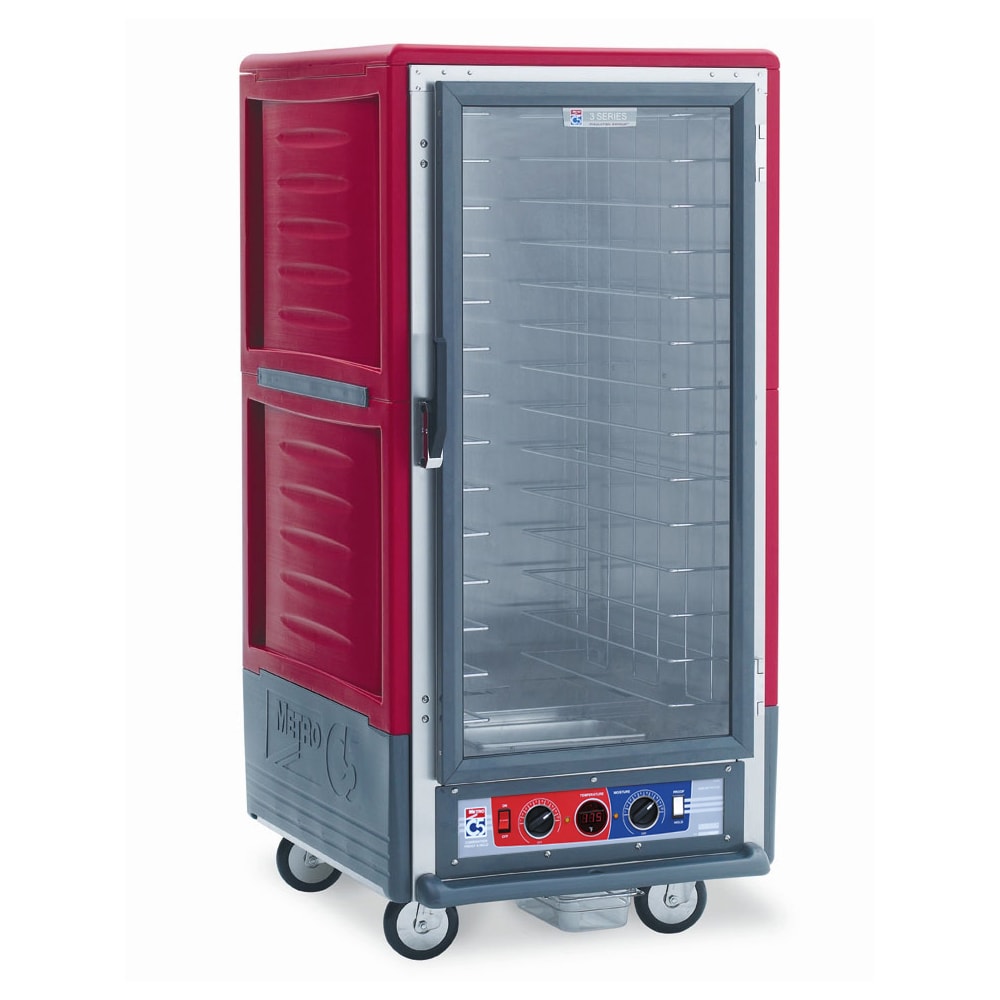 Metro C537-CFC-4 3/4 Height Insulated Mobile Heated Cabinet w/ (14) Pan ...