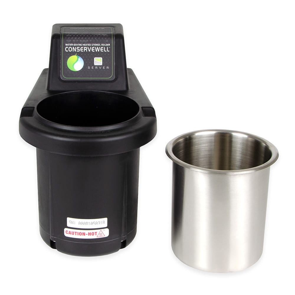 Server 87760 1 Compartment Heated Dipper Well, 120v
