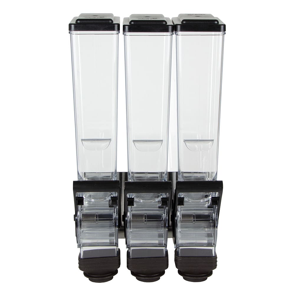 Server 88770 Wall-Mount Topping Dispenser, (3) 2 liter Hoppers