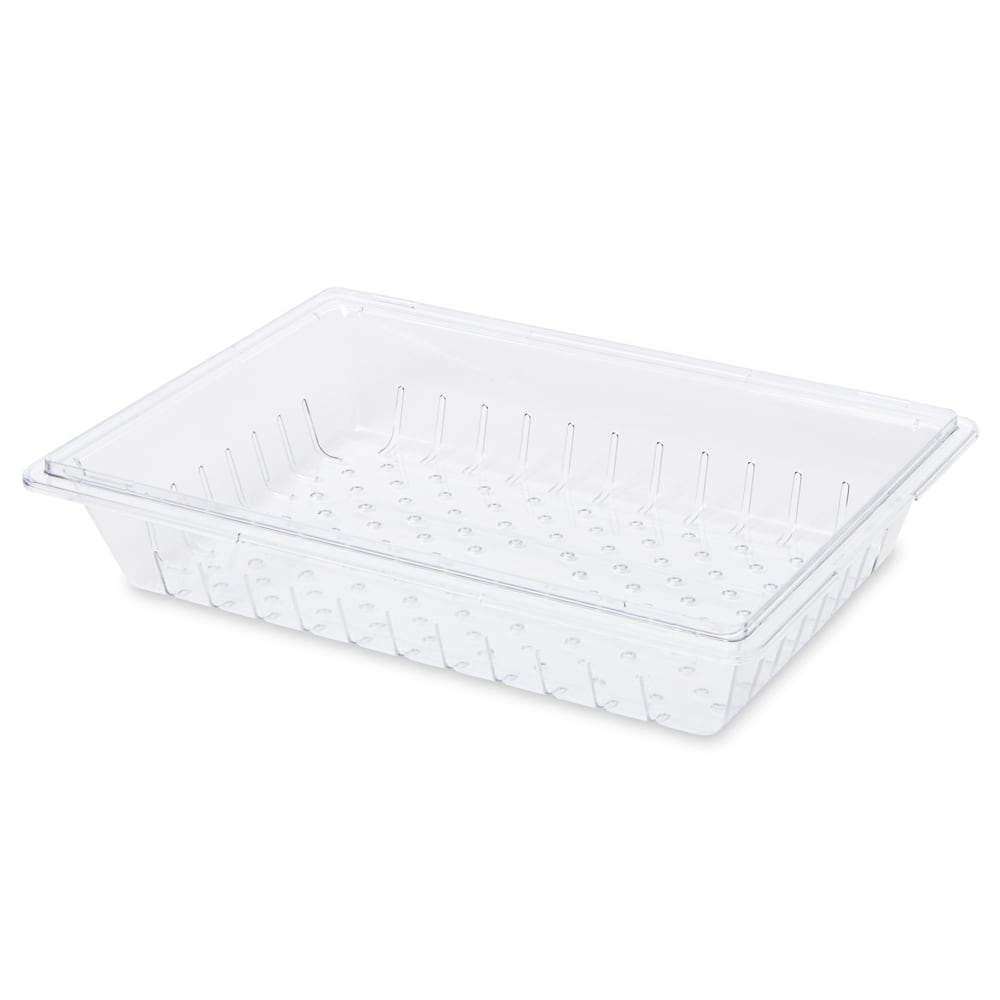 Rubbermaid FG330300CLR Colander/Drain Tray - Fits 26x18x5" Food/Tote ...