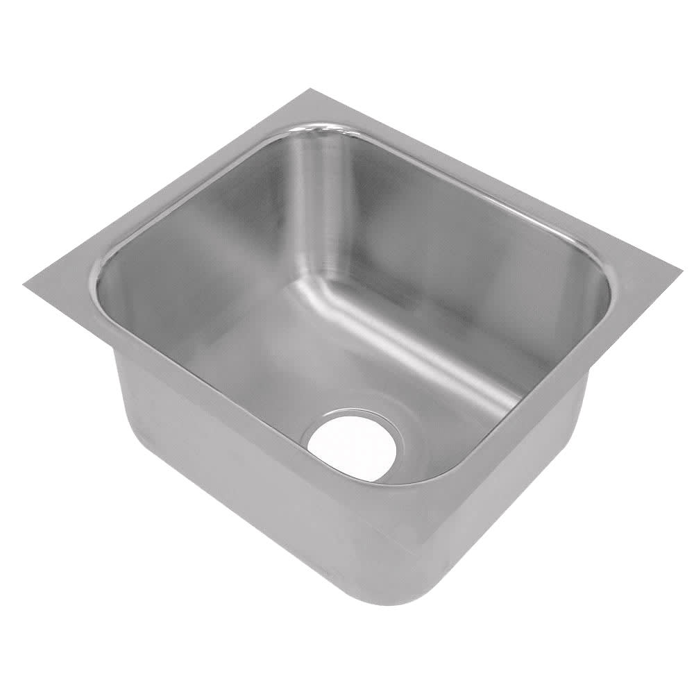 Advance Tabco 1014A-10A (1) Compartment Undermount Sink - 10" x 14"