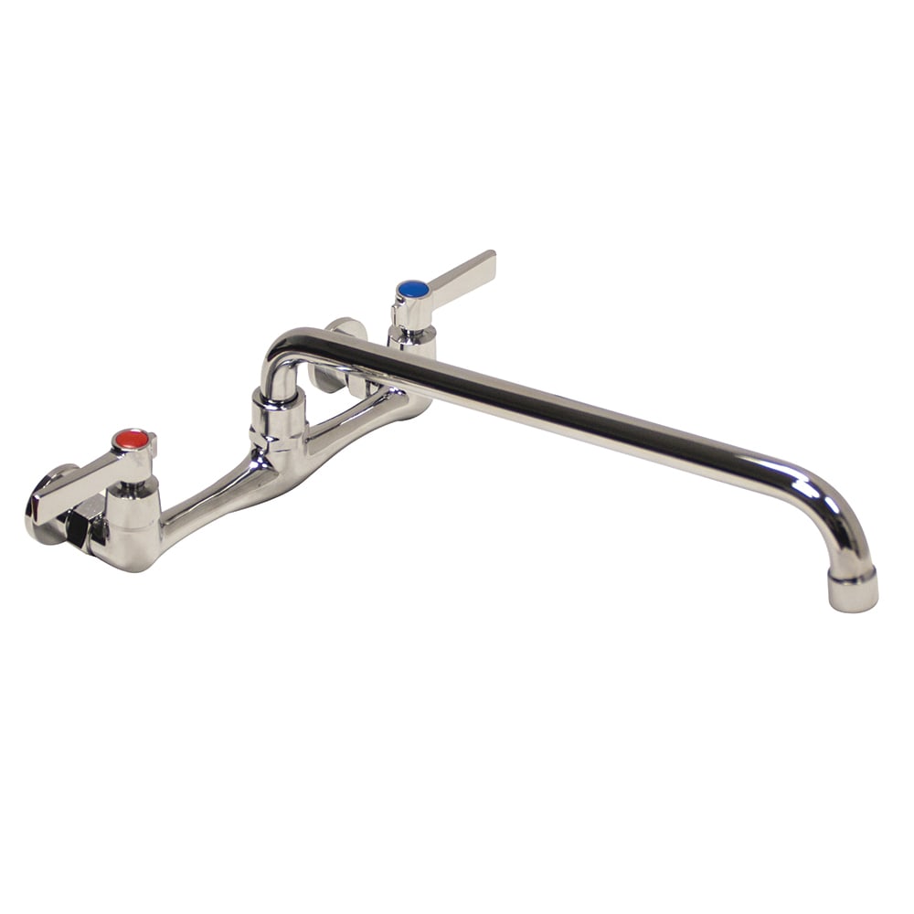 Advance Tabco K-11 Splash Mount Faucet w/ 14" Swing Nozzle