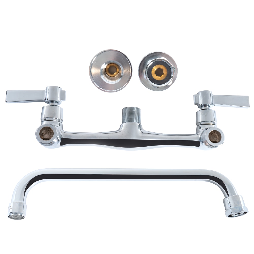 Advance Tabco K-1 Splash Mount Faucet w/ 12" Swing Nozzle