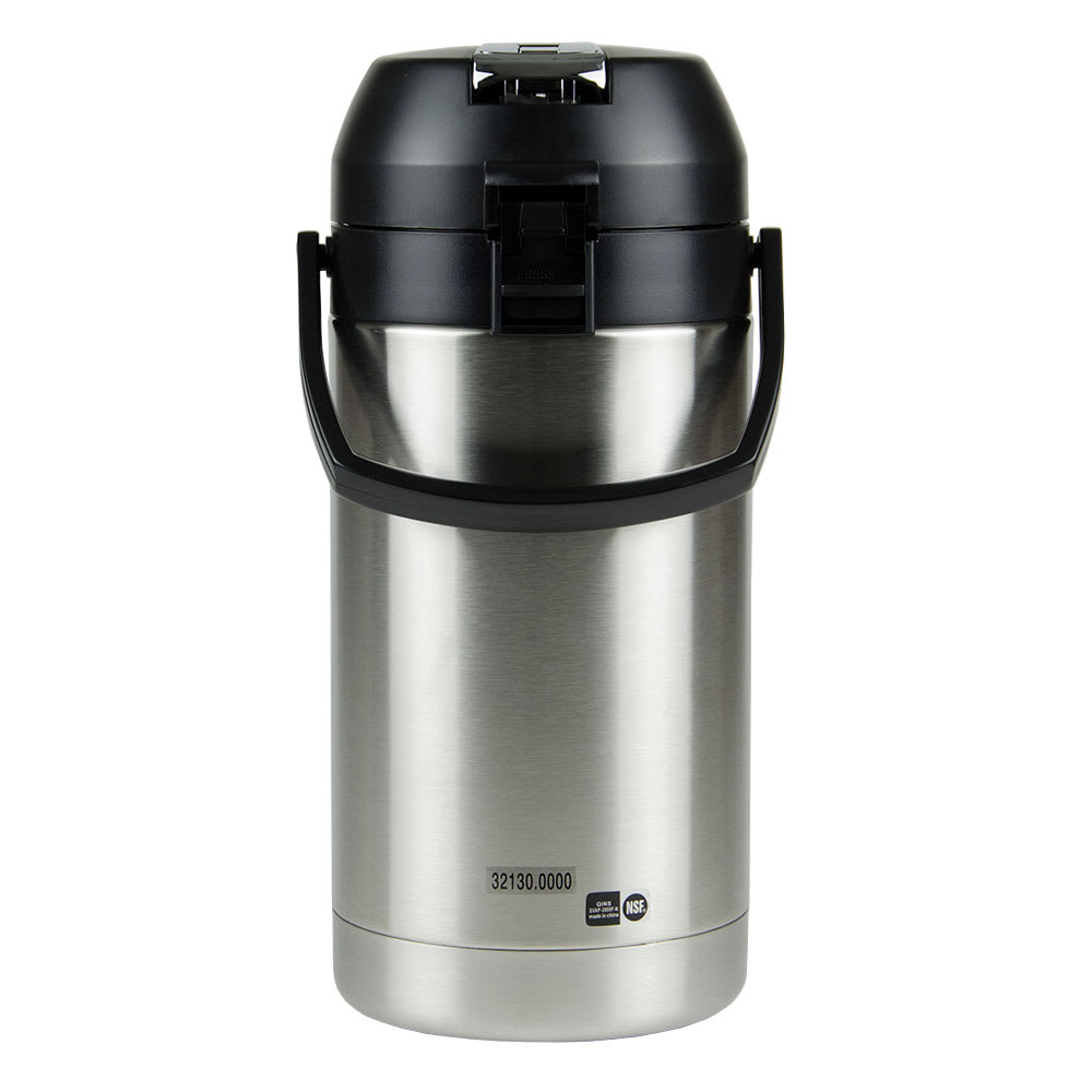 Bunn 32130.0000 3 Liter Lever Action Airpot, Stainless Steel Liner ...