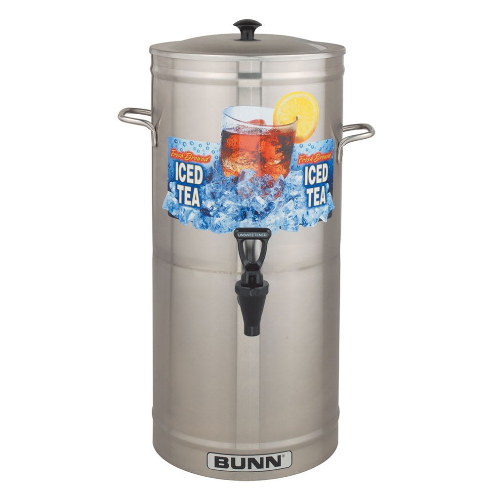 Bunn TDS-3.5 3 1/2 gal Round Iced Tea Coffee Dispenser w/ Handles ...