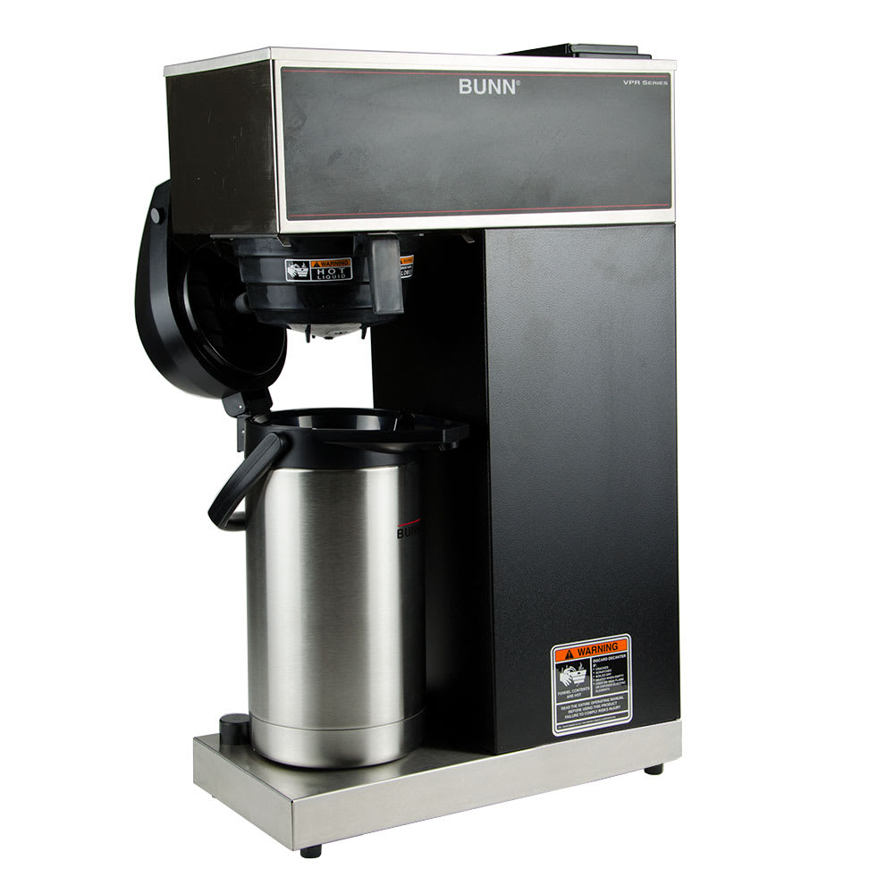 Bunn VPR-APS Pourover Airpot Brewer, Splash Guard Funnel (33200.0010)