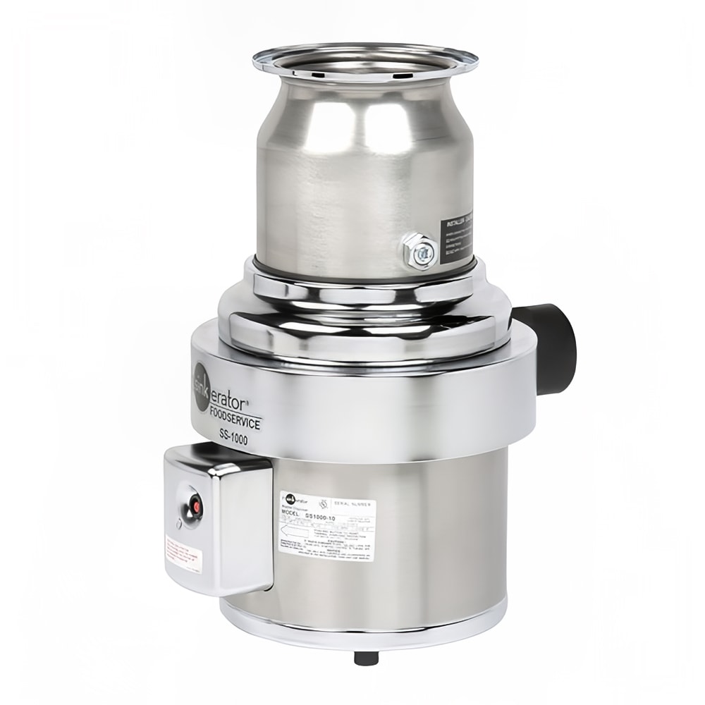 InSinkErator SS-1000 Basic Unit Disposer w/ 10 HP Motor, Stainless ...