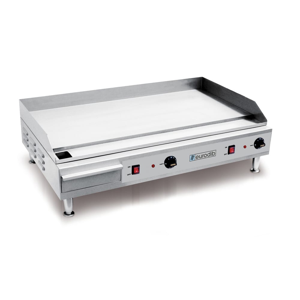 Eurodib SFE04910 36" Electric Griddle w/ Manual Controls - 1/2" Steel ...