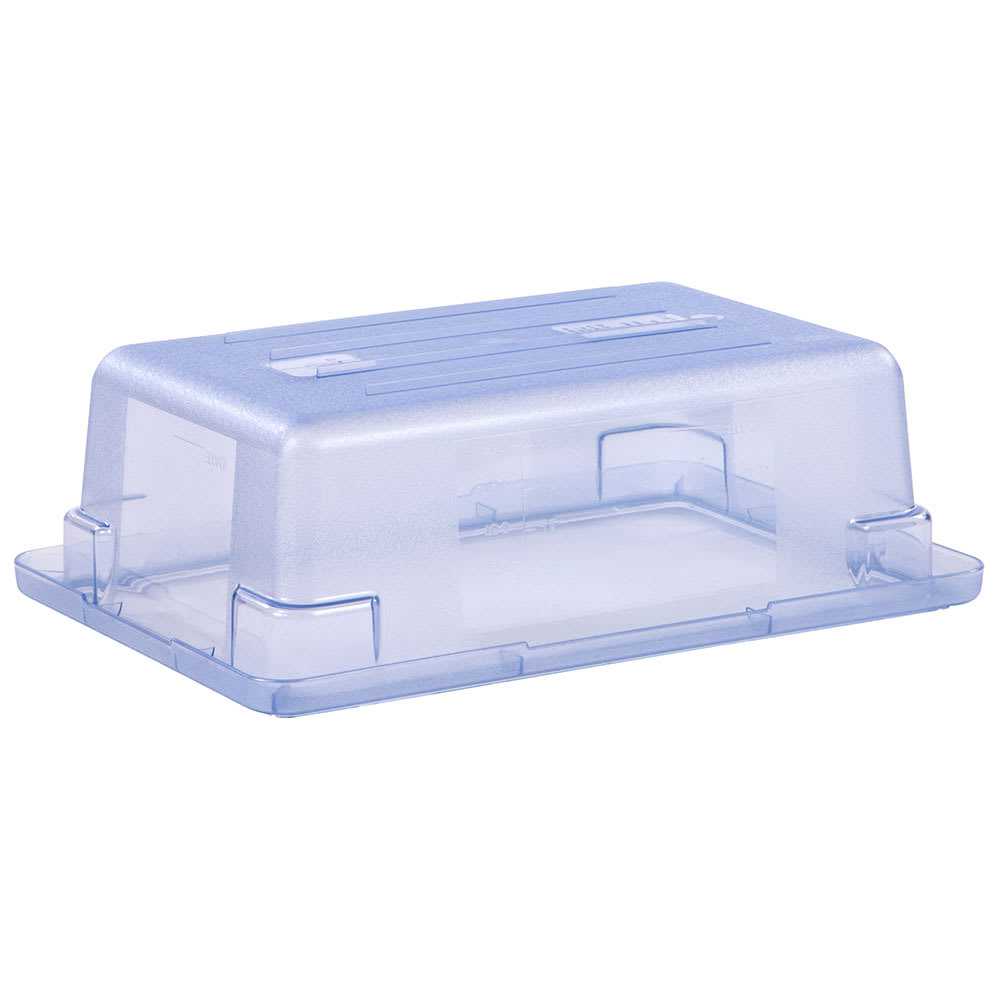 Carlisle 10611C14 3 1/2 gal Food Storage Box - 18x12x6" Blue