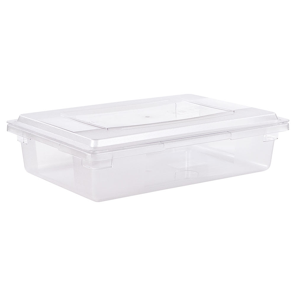 Carlisle 1062107 8 1/2 gal Food Storage Box - 26x18x6" Clear
