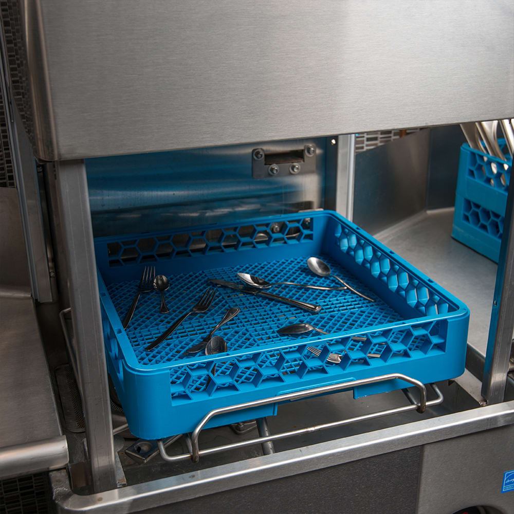 Carlisle RF14 Full Size Dishwasher Open Rack - Polypropylene, Blue