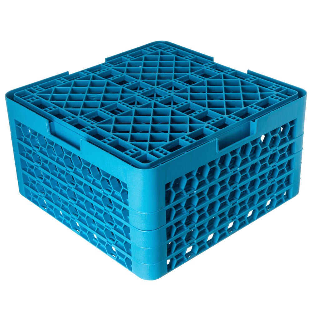 Carlisle RG49-414 OptiClean™ Glass Rack w/ (49) Compartments - (4 ...