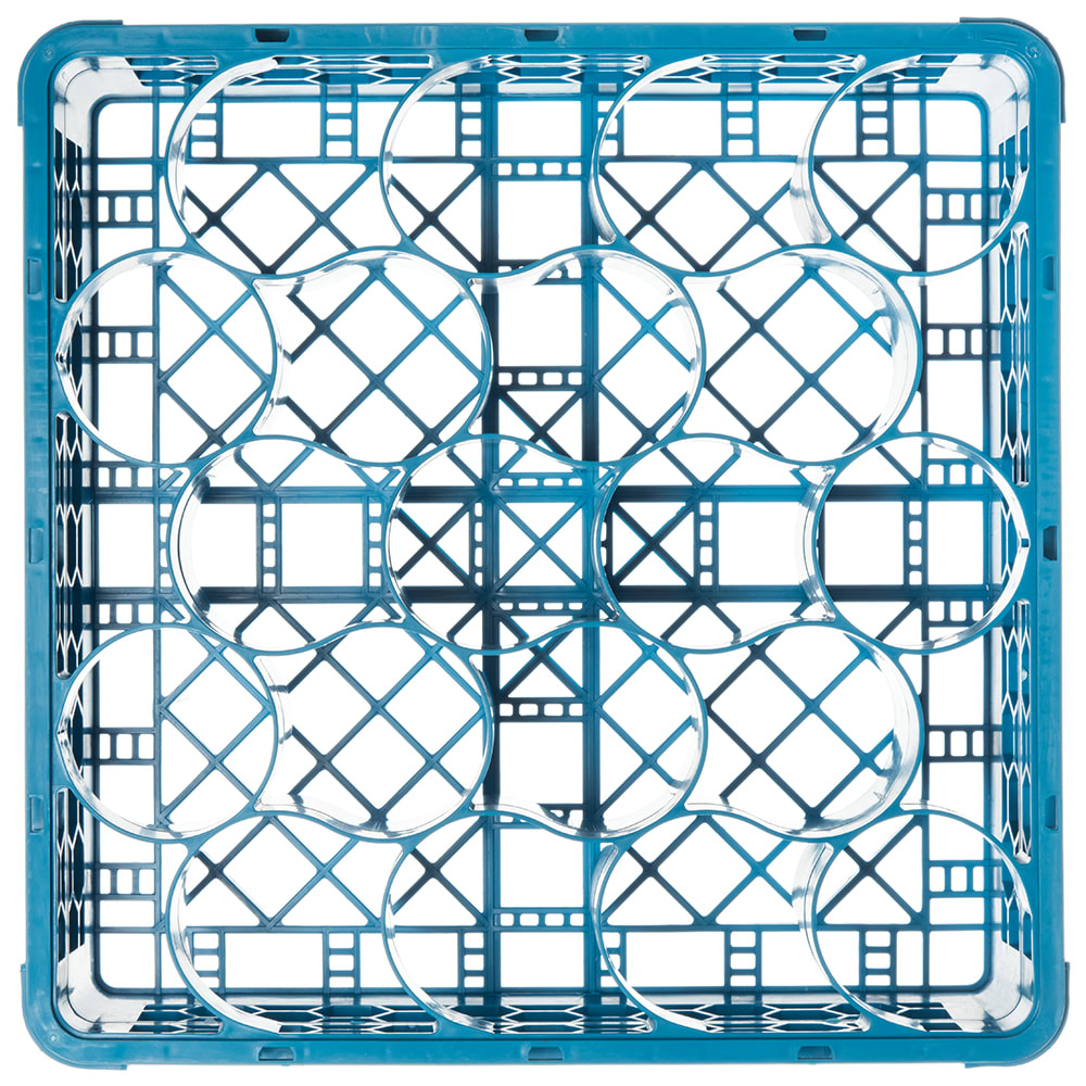 Carlisle RW2014 OptiClean™ NeWave™ Glass Rack w/ (20) Compartments - (1 ...