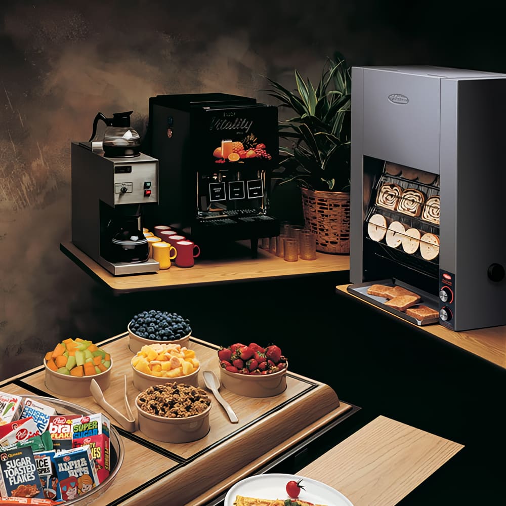 Hatco TK-100 Vertical Toaster - 960 Slices/hr w/ 1 1/4" Product Opening ...