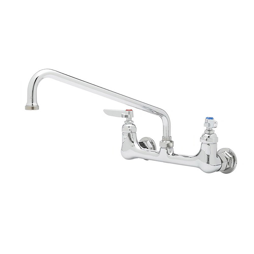 T&S B-0231 Splash Mount Mixing Faucet w/ 12" Swing Nozzle