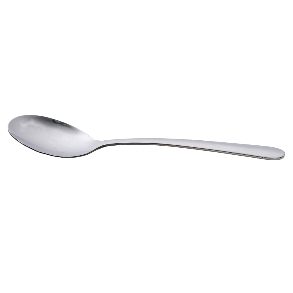 Winco 0002-04 6" Bouillon Spoon with 18/0 Stainless Grade, Windsor Pattern