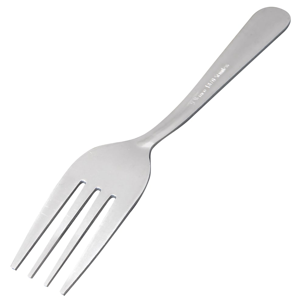 Winco 0002-06 6 1/4" Salad Fork with 18/0 Stainless Grade, Windsor Pattern