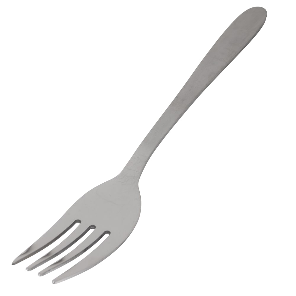 Winco 0019-05 7 3/8" Dinner Fork with 18/0 Stainless Grade, Flute Pattern