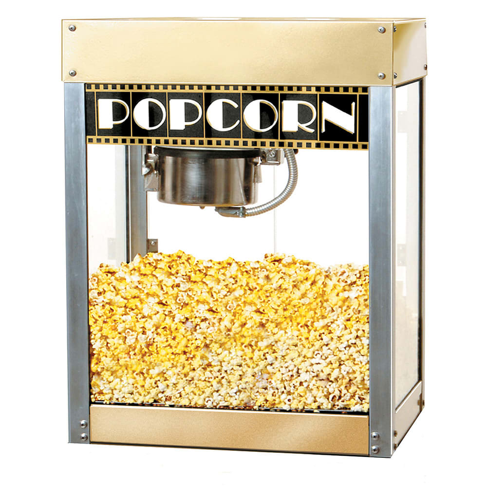 Winco 11048 Countertop Electric Popcorn Machine w/ 4 oz Kettle - Cinema ...