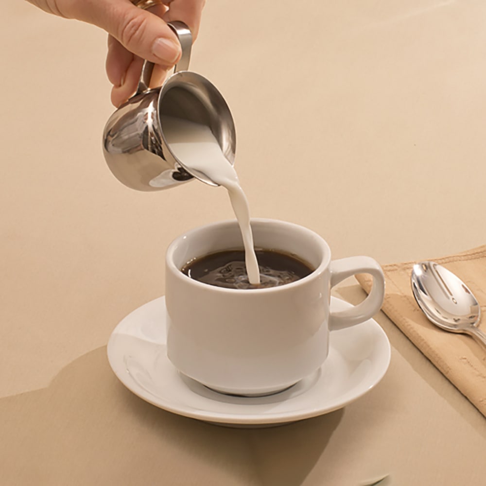 Winco BCS-3 3 oz Bell Creamer - Stainless Steel, Silver