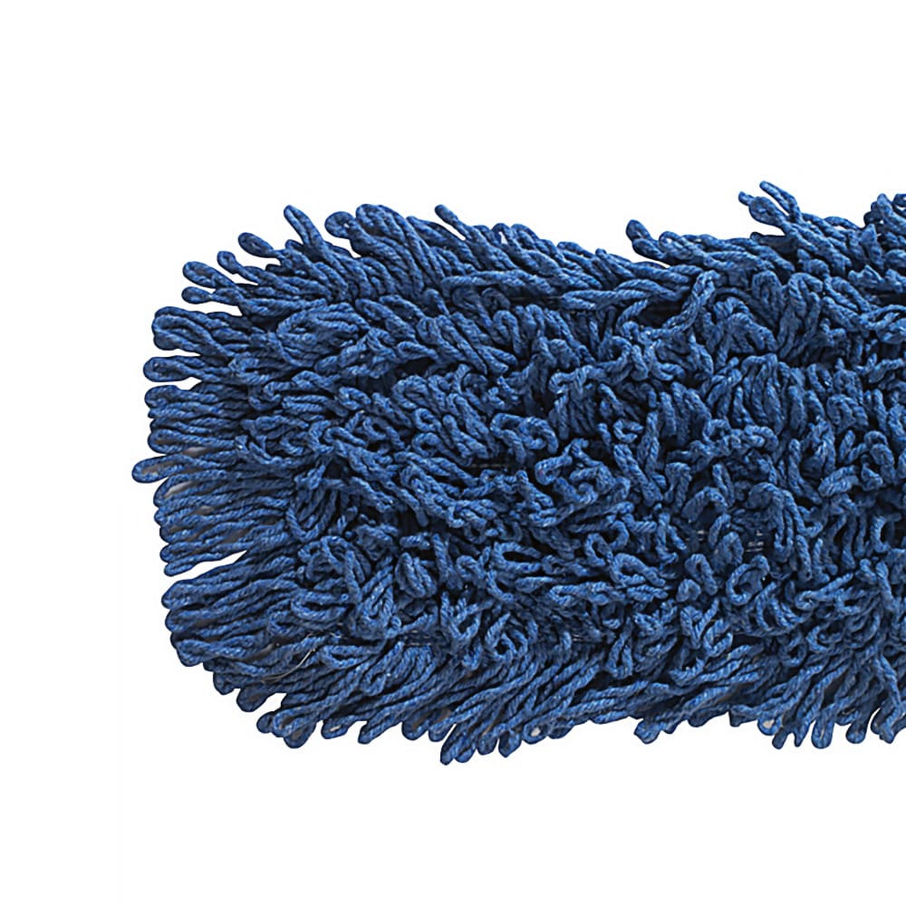 Winco DMB-24H 24" Dust Mop Head Only w/ Looped Ends, Blue