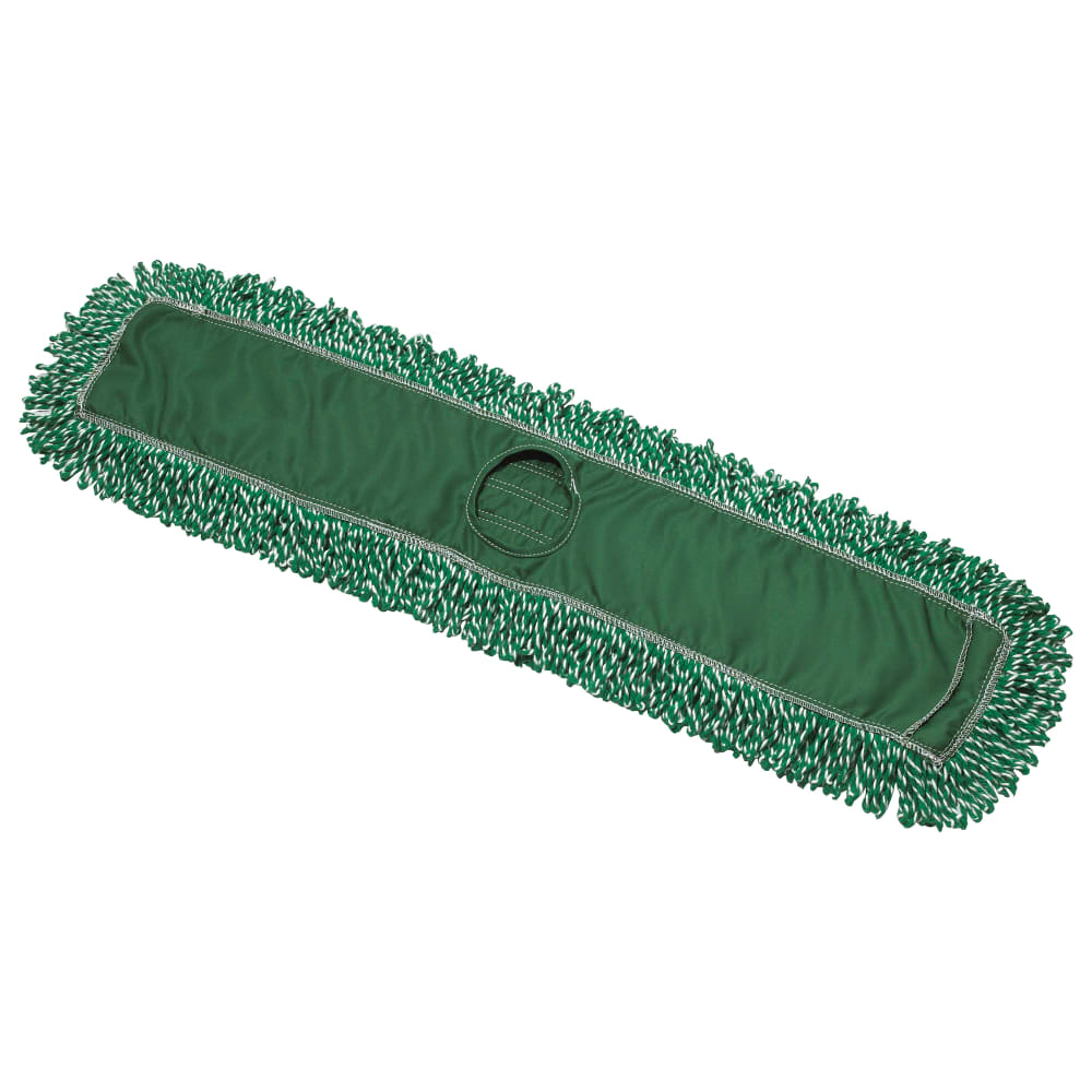 Winco DMM-36H 36" Dust Mop Head Only w/ Looped Ends, Green