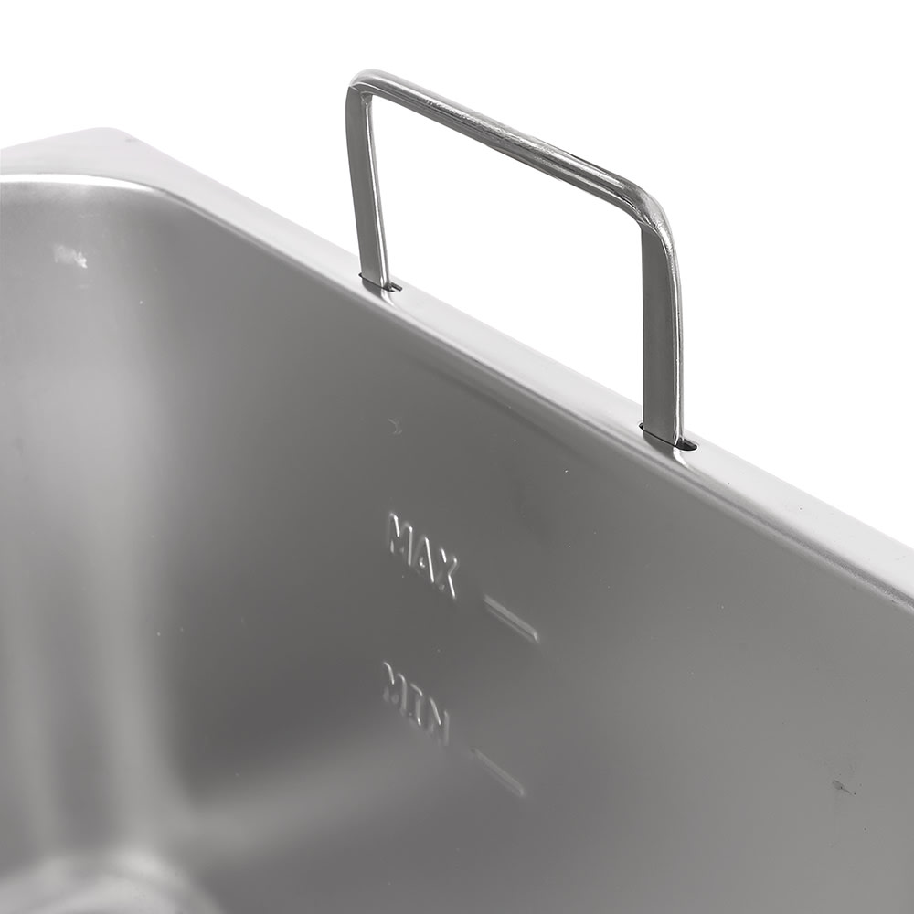 Winco EFT-32 Countertop Electric Fryer - (2) 16 lb Vats, 120v