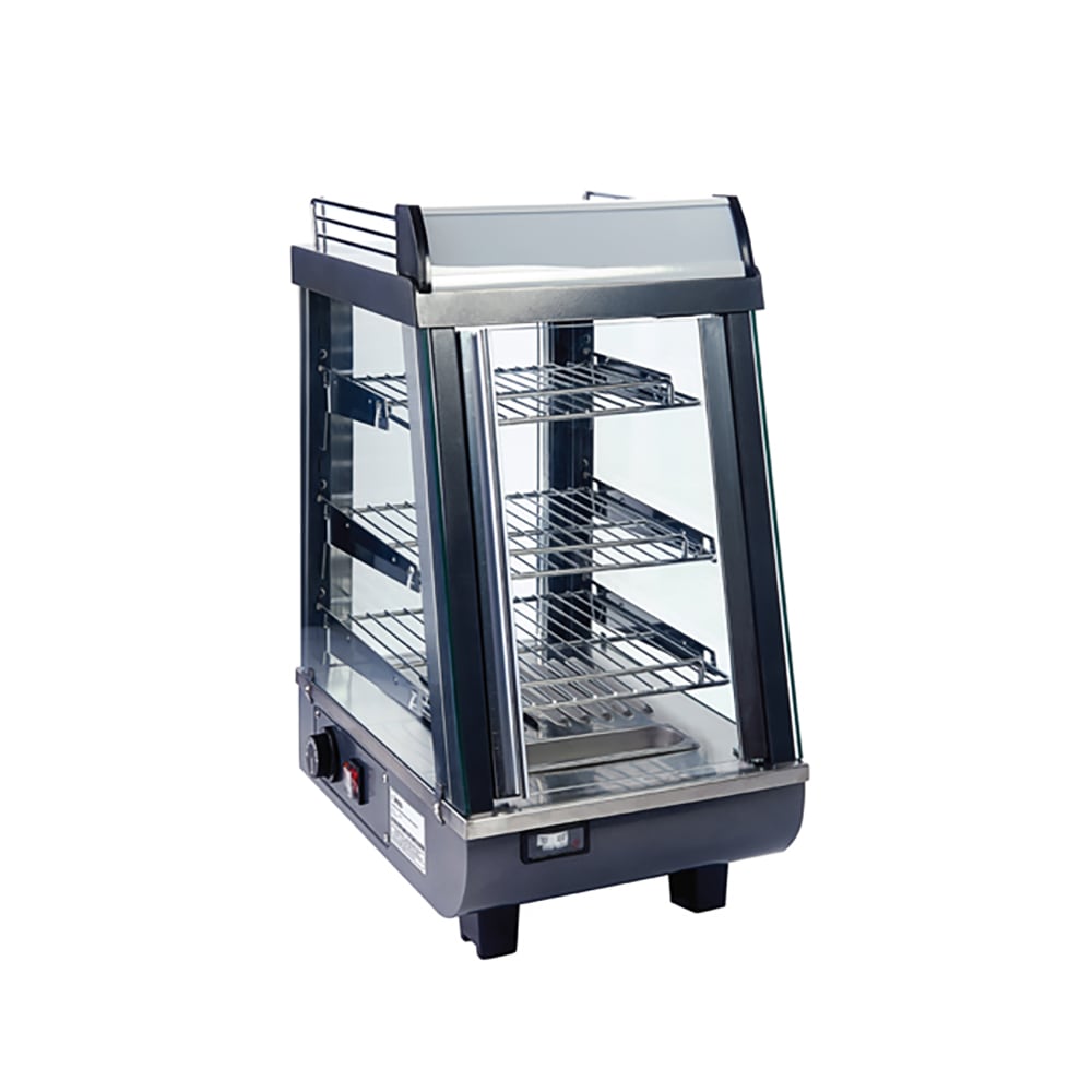 Winco HDM-13 13 1/2" Self Service Countertop Heated Display Case - (3 ...