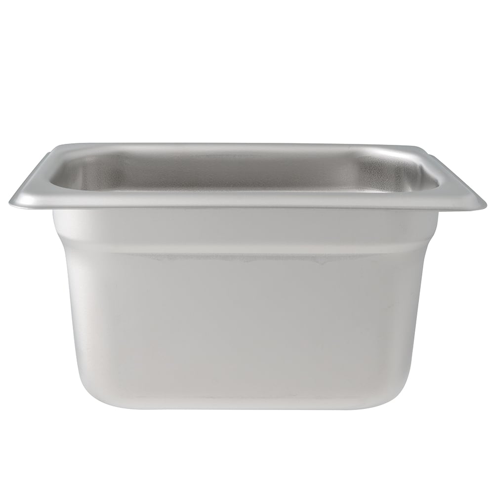 Winco SPJL-904 Ninth Size Steam Pan, Stainless