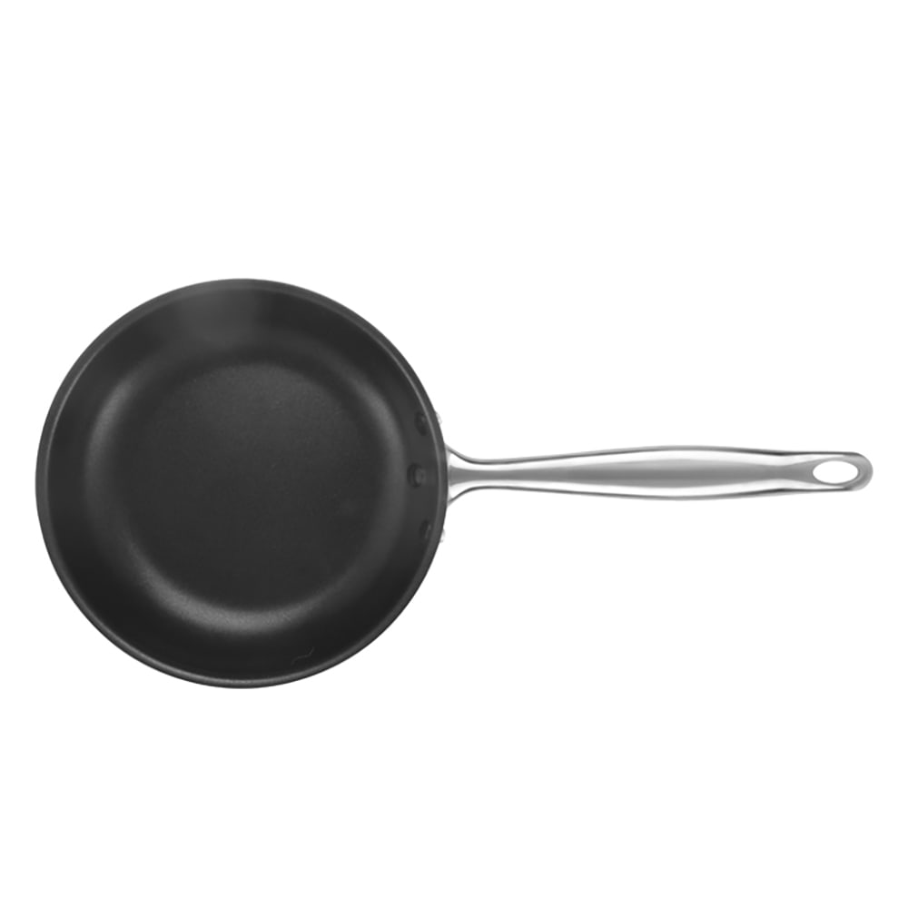 Winco TGFP-12NS 12" Non-Stick Steel Frying Pan w/ Solid Metal Handle