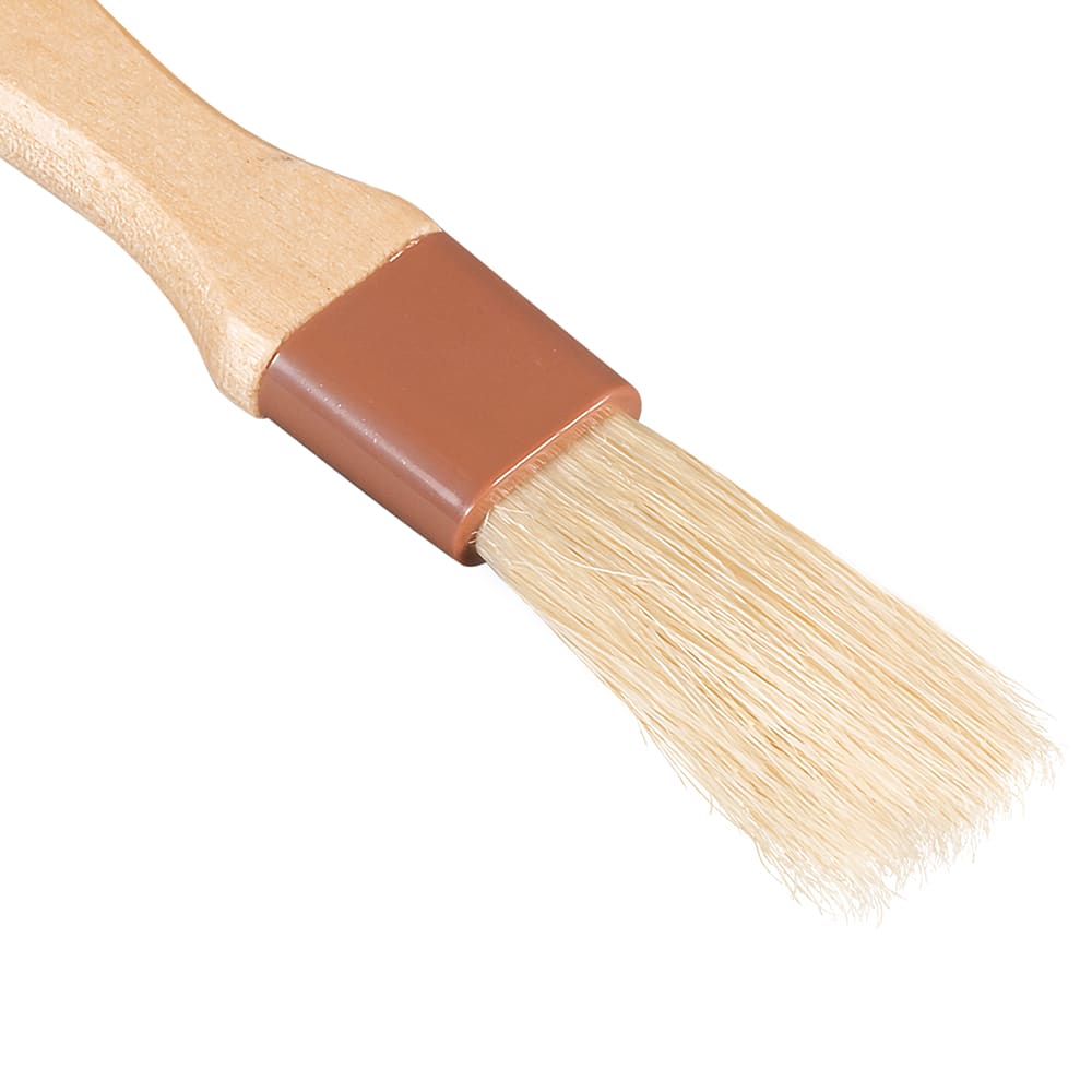 Winco WFB-10 Flat Pastry Basting Brush, 1" Wide w/ Flat Boar Bristles ...