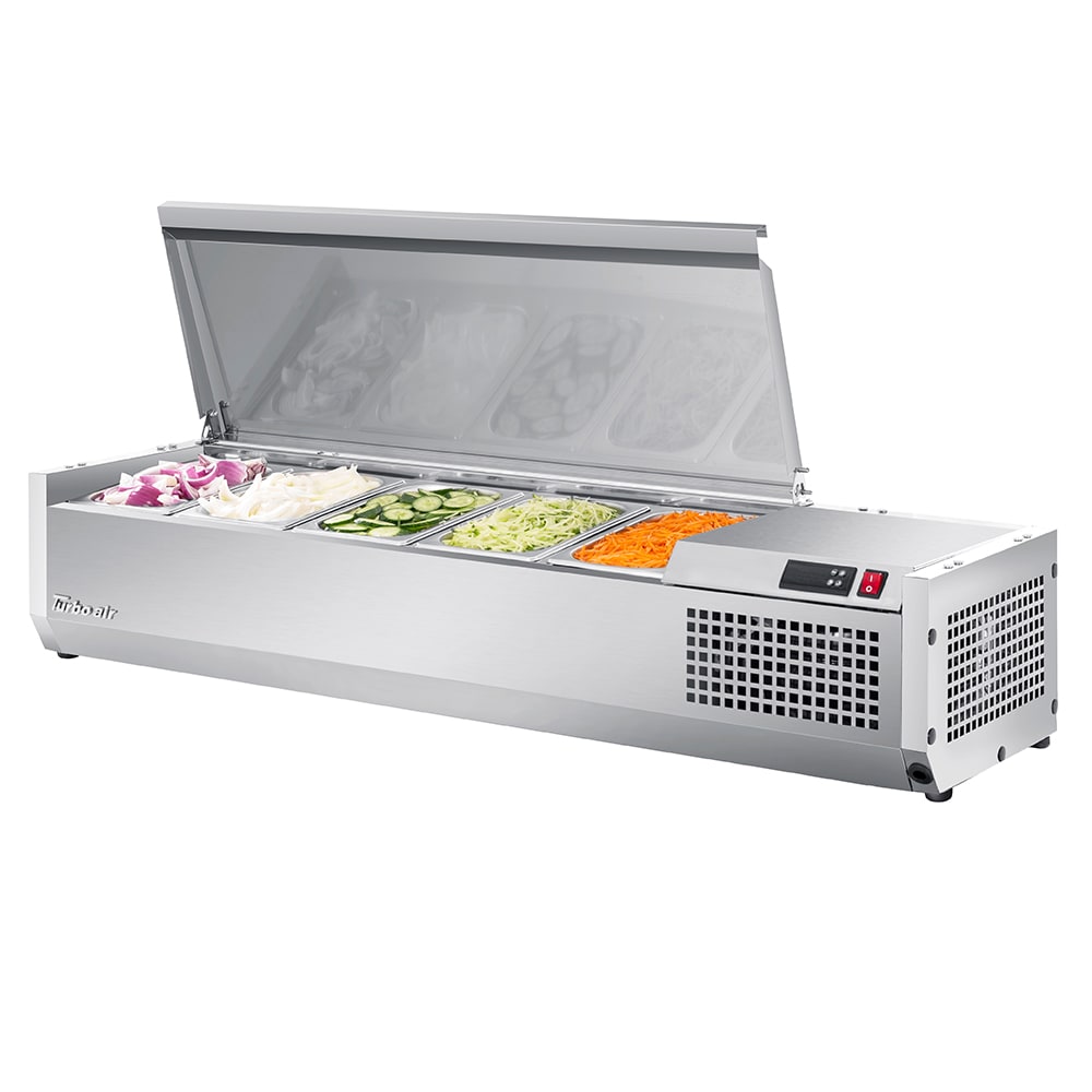 Turbo Air CTST-1200-N 47 1/4" Countertop Sandwich/Salad Prep Table, 115v