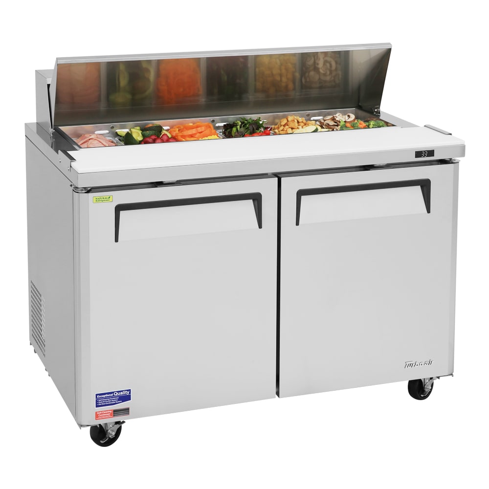 Turbo Air MST-48-N 48" Sandwich/Salad Prep Table w/ Refrigerated Base, 115v