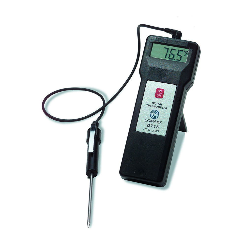 Comark DT15 Hand Held Digital Temperature Tester, -40 to 300 Degrees F