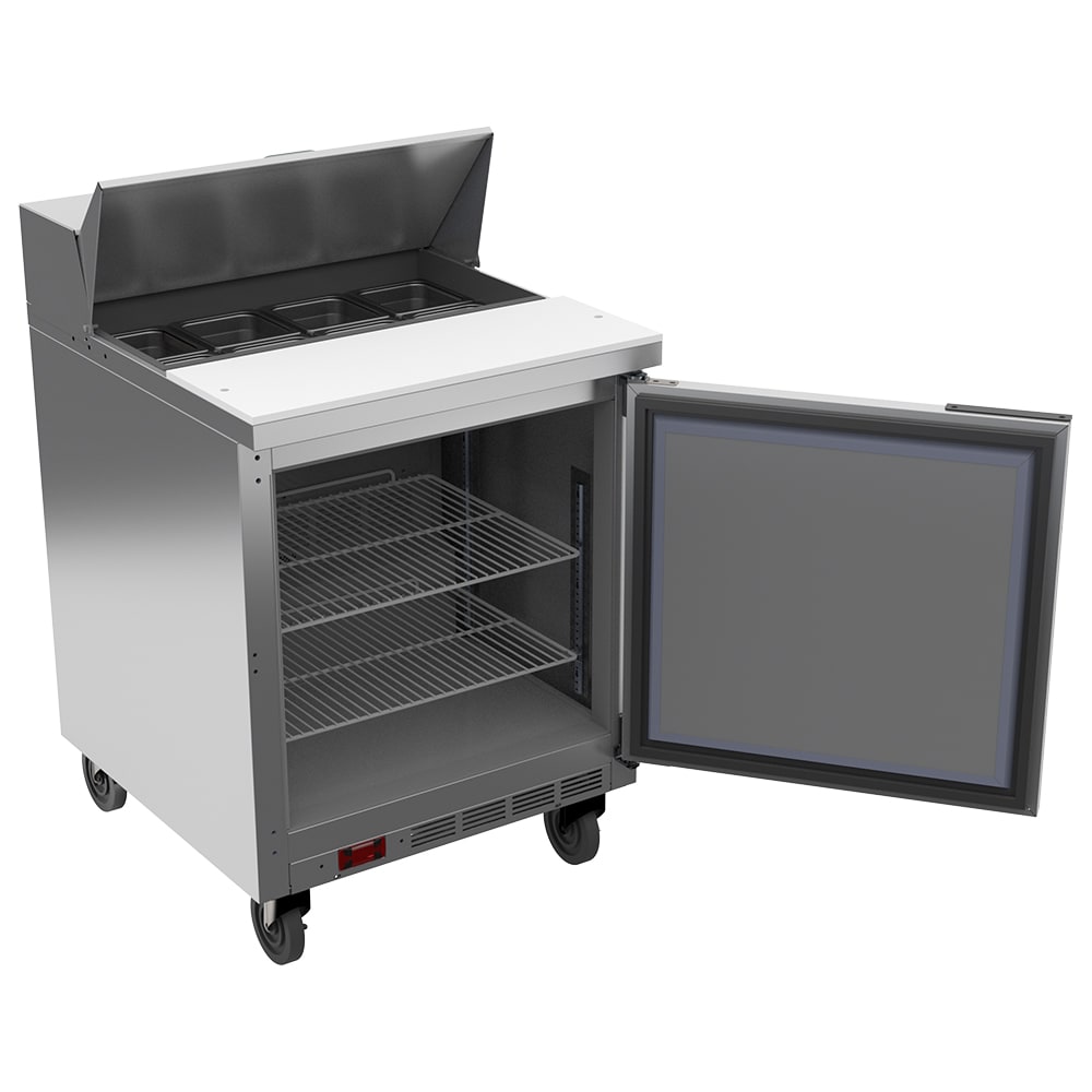 Beverage Air SPE27HC-B 27" Sandwich/Salad Prep Table w/ Refrigerated ...