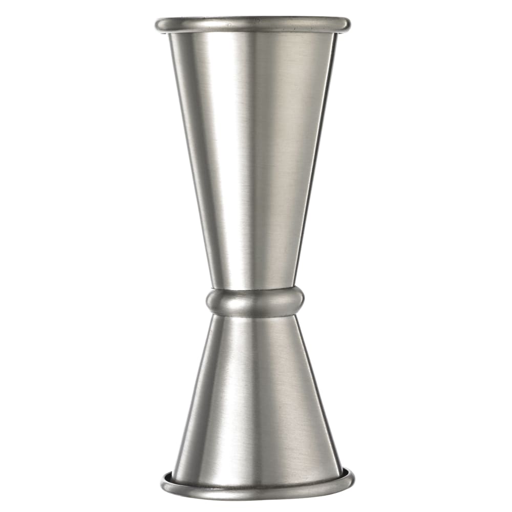 Barfly M37003 Double Japanese Style Jigger - 1 oz & 1 1/2 oz, Stainless