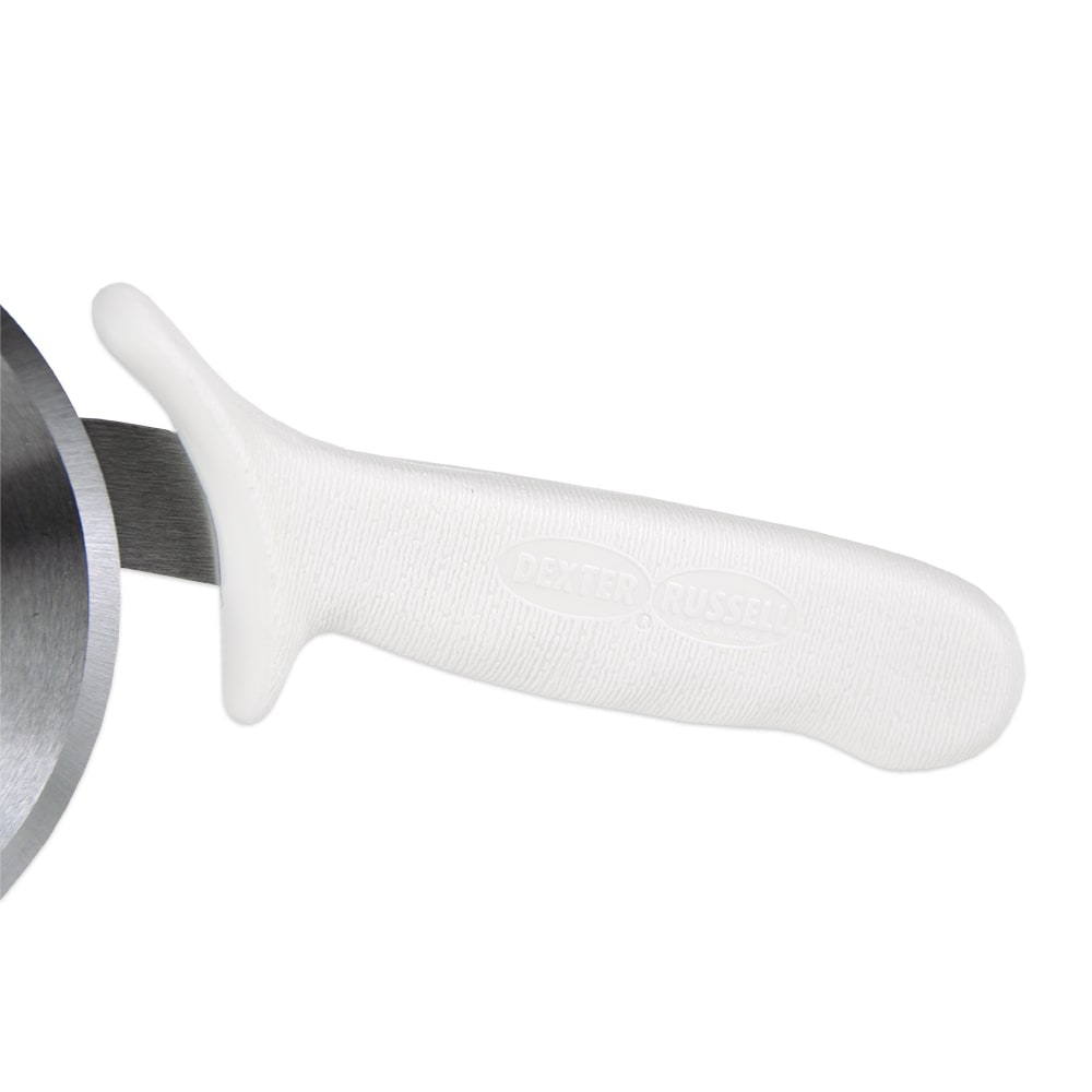 Dexter Russell P177A-5PCP SANI-SAFE® 5" Pizza Cutter w/ White Plastic ...